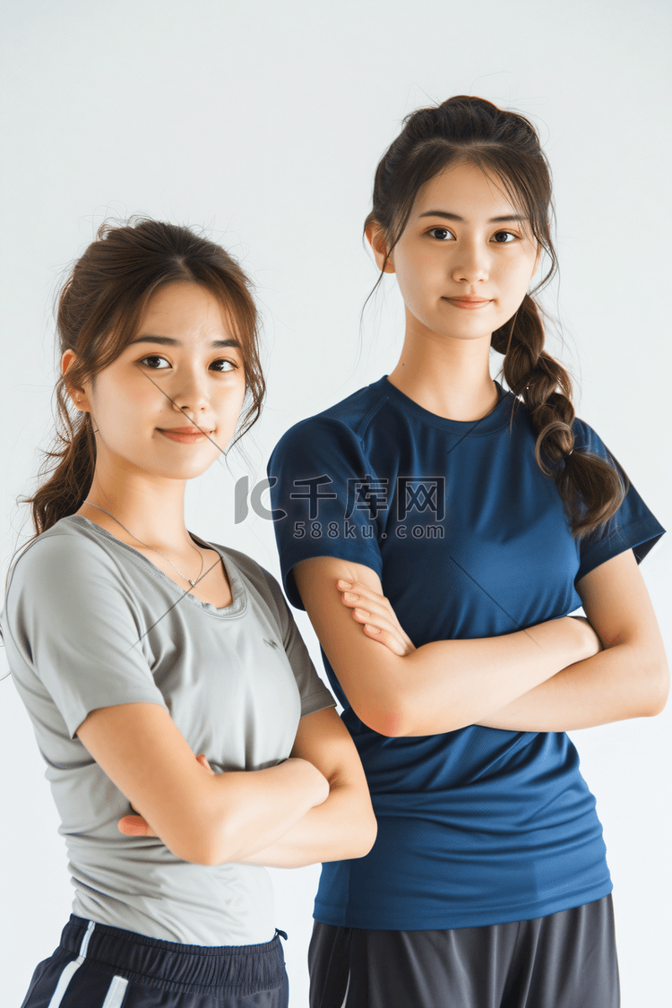 女性运动员人像摄影高清摄影大图-千库网