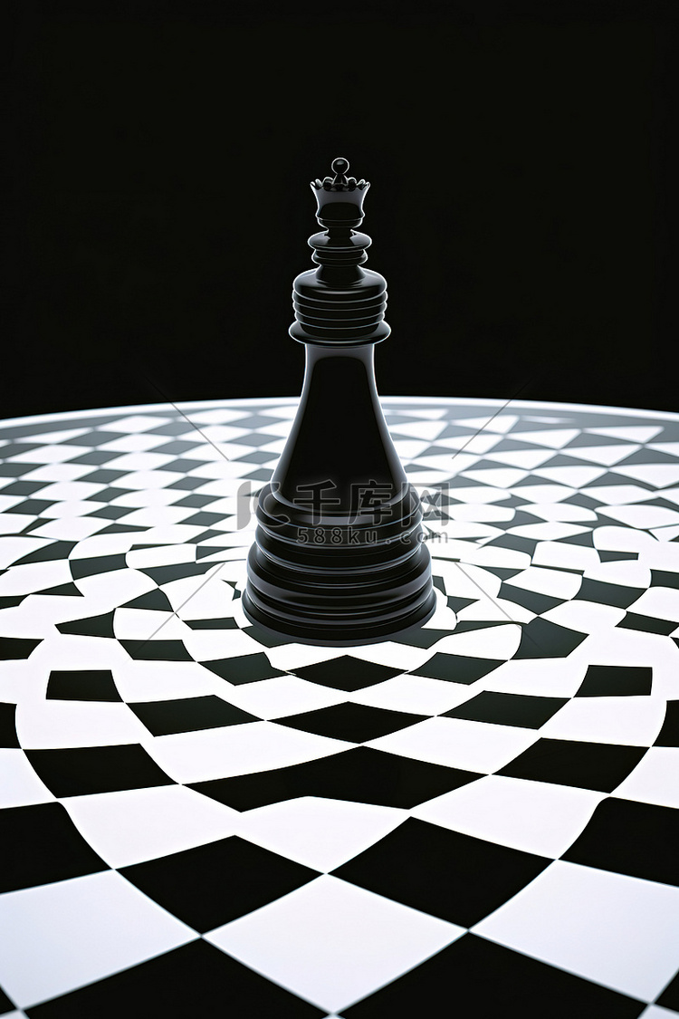国际象棋国王站在圆形图案的顶部背景图片免费下载_海报banner/高清大图_千库网(图片编号7127920)