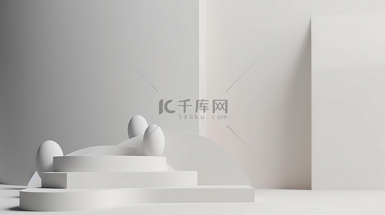 3d 产品模型背景中未占用的讲台场景背景图片免费下载_海报banner/高清大图_千库网(图片编号6672031)