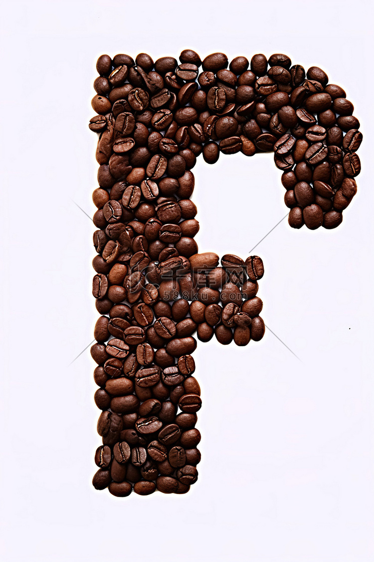 咖啡豆组成字母f背景图片免费下载_海报banner/高清大图_千库网(图片编号7131613)