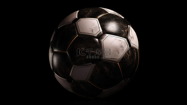 令人惊叹的 3D 渲染中的传统足球背景图片免费下载_海报banner/高清大图_千库网(图片编号6722845)