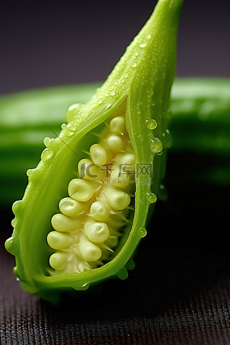 秋葵种子的顶部背景图片免费下载_海报banner/高清大图_千库网(图片编号7009642)