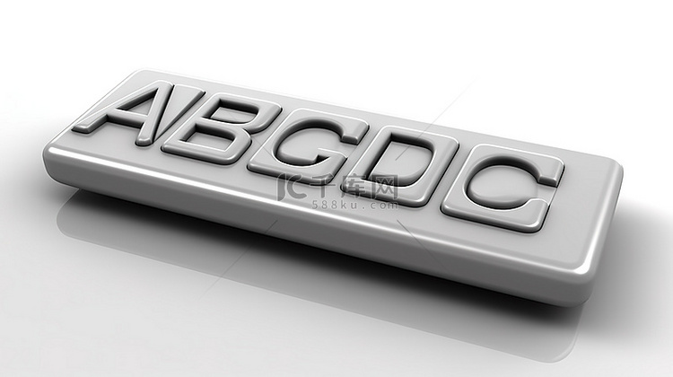 手形光标触摸 abc Enter 键的 3d 渲染背景图片免费下载_海报banner/高清大图_千库网(图片编号7161754)