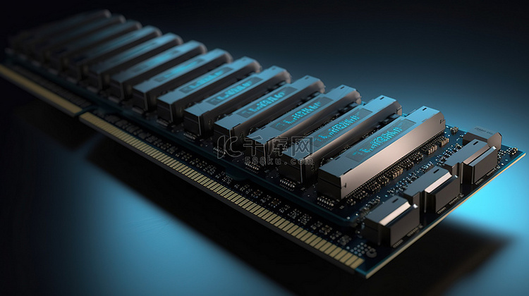 令人惊叹的 3d 渲染中的移动 ram 芯片背景图片免费下载_海报banner/高清大图_千库网(图片编号6678497)