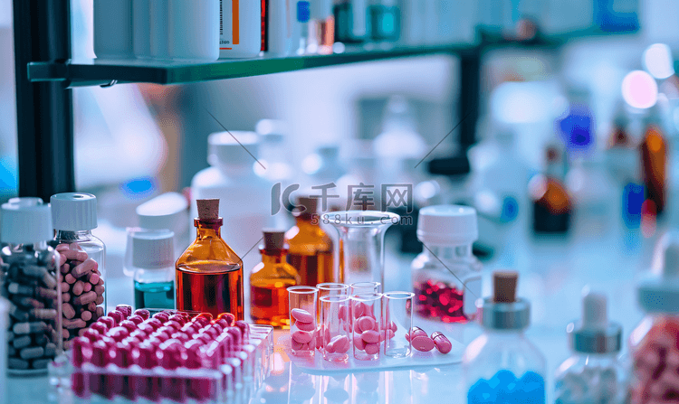 药房科学医疗高清摄影大图-千库网