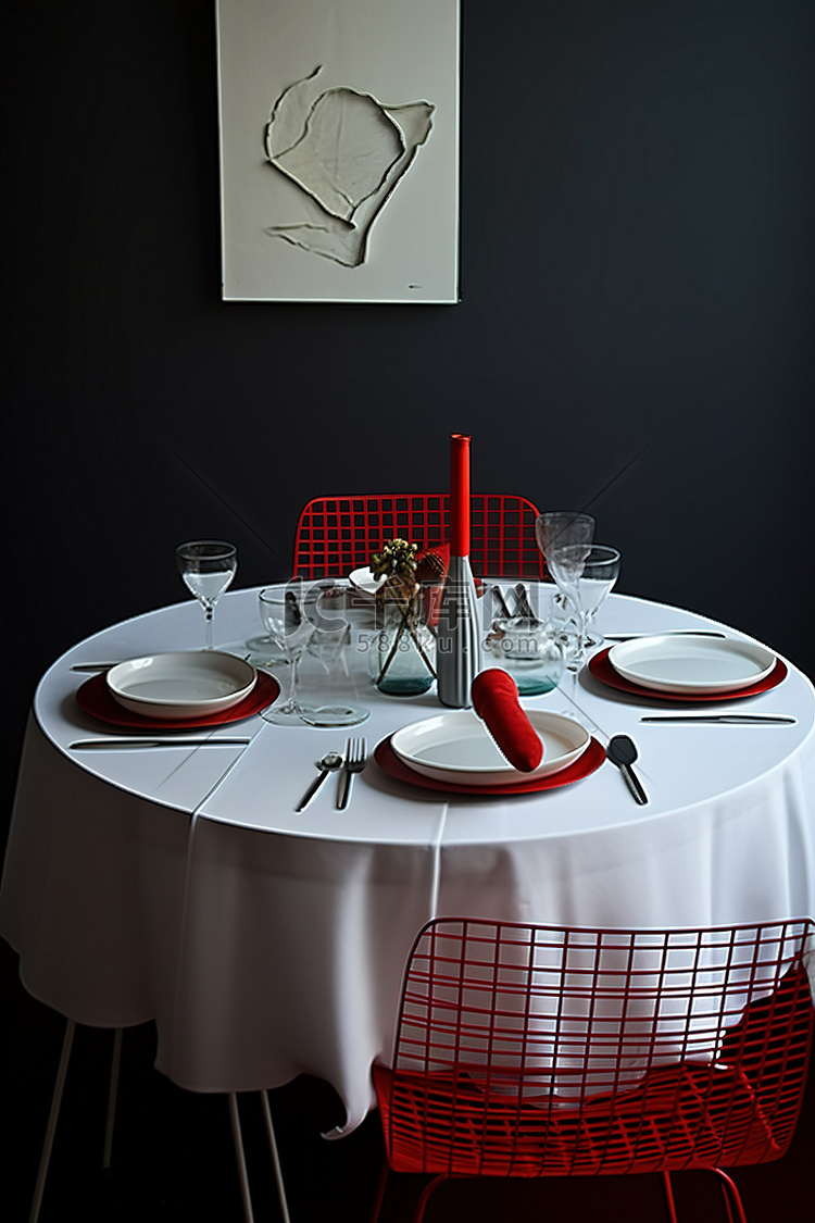 Brian Baronet 为他的餐桌设计了带有座位的餐椅背景图片免费下载_海报banner/高清大图_千库网(图片编号6973942)