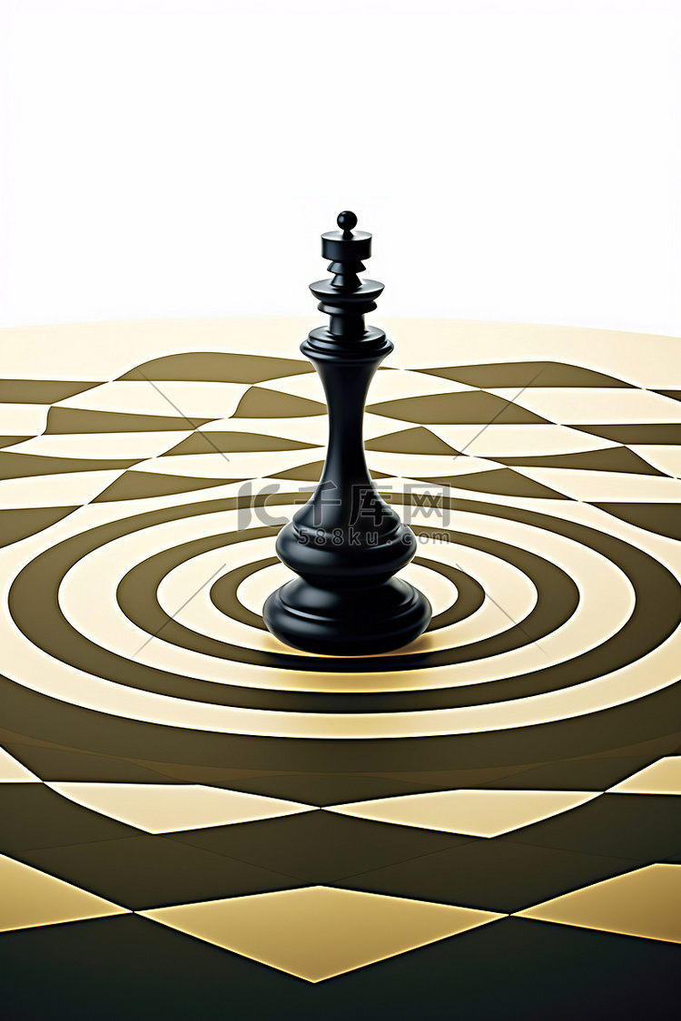 国际象棋国王站在圆形图案的顶部背景图片免费下载_海报banner/高清大图_千库网(图片编号7131389)