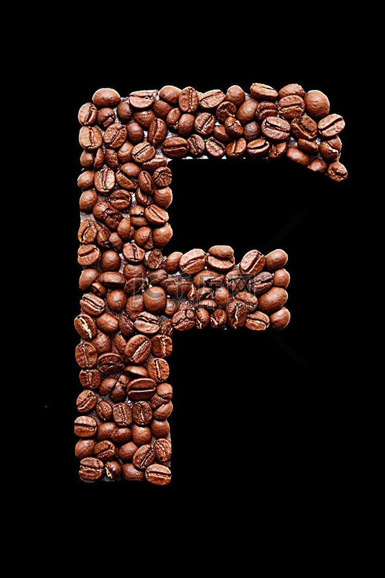 由咖啡豆组成的字母f背景图片免费下载_海报banner/高清大图_千库网(图片编号7058003)