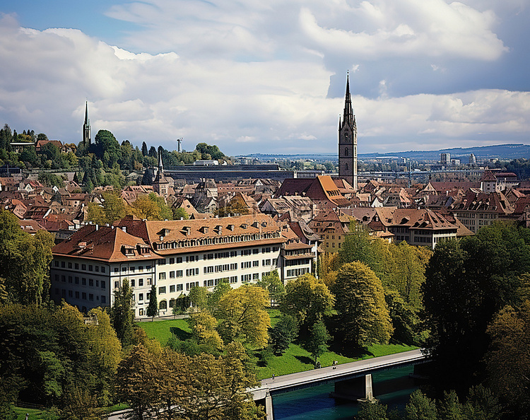 伯尔尼老城背景图片免费下载_海报banner/高清大图_千库网(图片编号7149890)