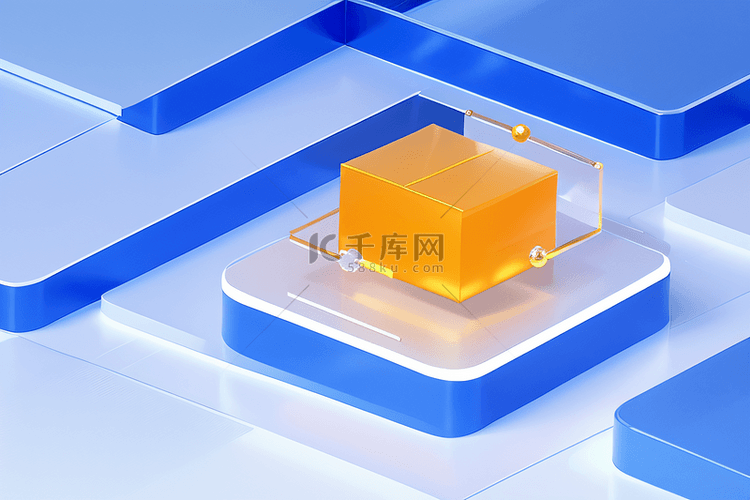 立体金融商务办公3DICON图标背景图片免费下载_海报banner/高清大图_千库网(图片编号7168520)