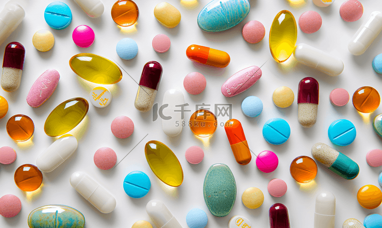 药品与医疗消炎药医疗高清摄影大图-千库网