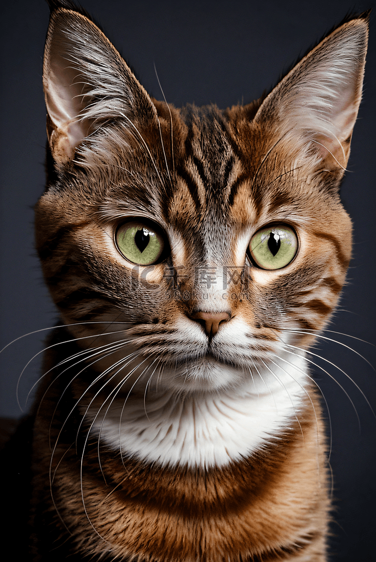 软萌萌的小猫咪摄影图6高清摄影大图-千库网