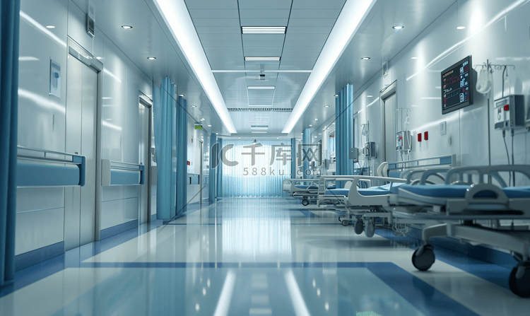 医院输液大厅高清摄影大图-千库网