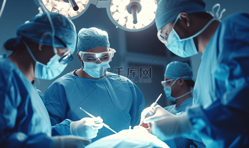 牙科医生做手术高清摄影大图-千库网