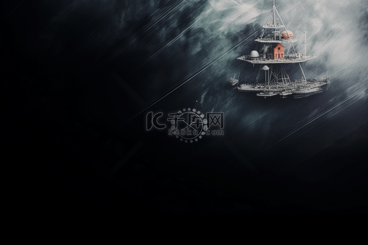 黑色背景高清摄影大图-千库网