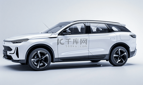 玲珑科技智能新能源车高清摄影大图-千库网