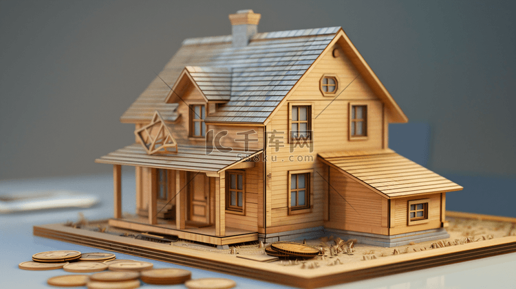 房地产产权概念模型69高清摄影大图-千库网