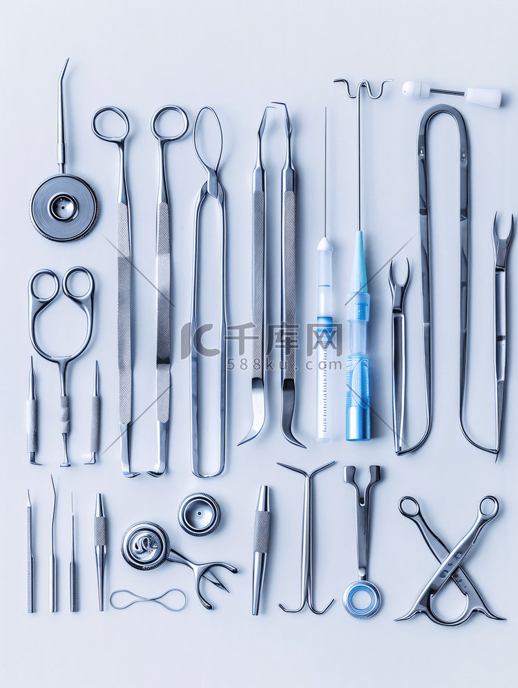 手术器械病人医疗高清摄影大图-千库网
