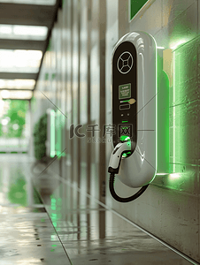 新能源汽车充电桩高清摄影大图-千库网