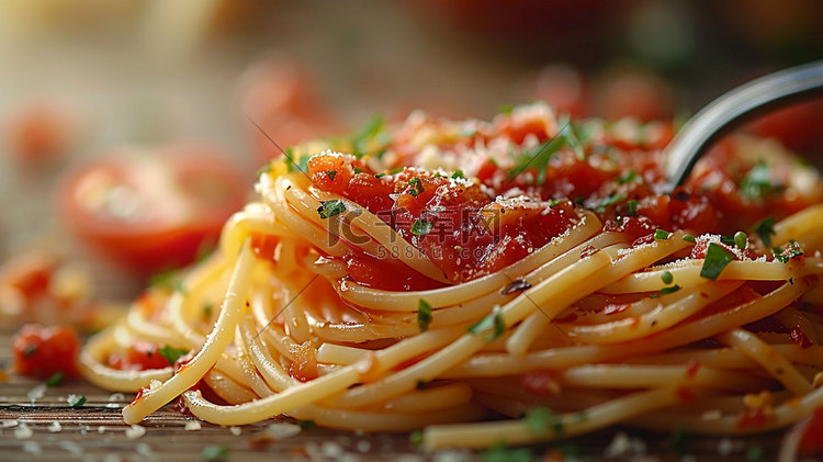 美食面条立体描绘摄影照片3d高清摄影大图-千库网