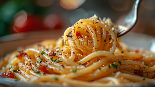 美食面条立体描绘摄影照片真实高清摄影大图-千库网