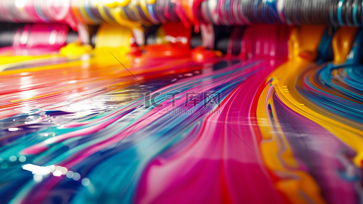 精美印刷材料立体描绘摄影照片高清摄影大图-千库网