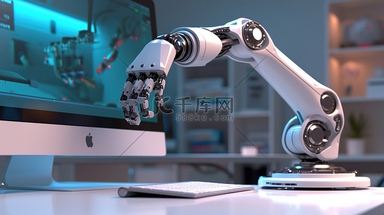 科技机器人手的摄影11照片高清摄影大图-千库网