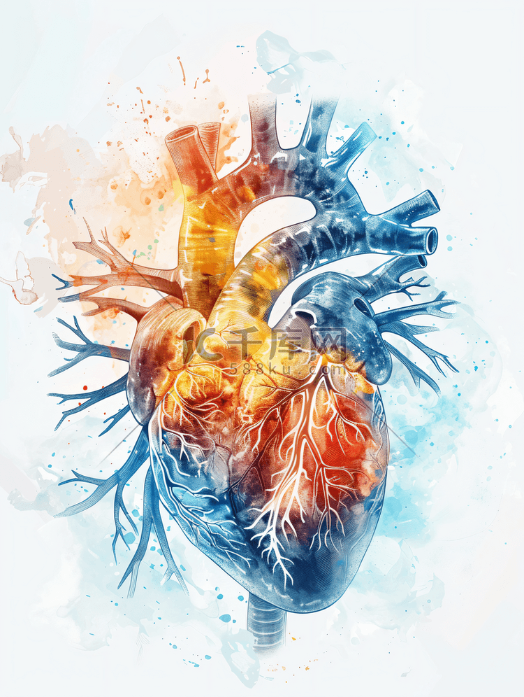 心脏治疗呼吸内科高清摄影大图-千库网