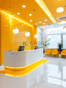 患者在服务台高清摄影大图-千库网