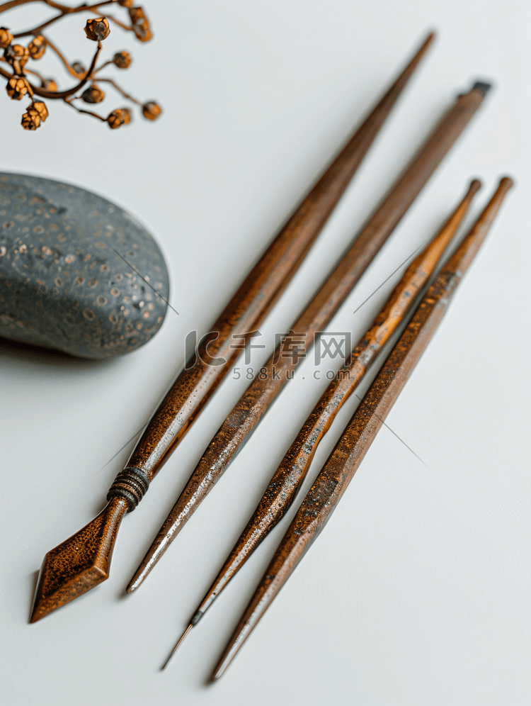 Shonishin 针灸 Heragata 矛工具高清摄影大图-千库网