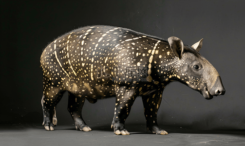 马来貘或亚洲貘分离高清摄影大图-千库网