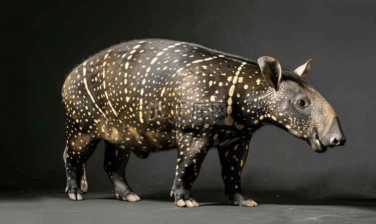 马来貘或亚洲貘分离高清摄影大图-千库网