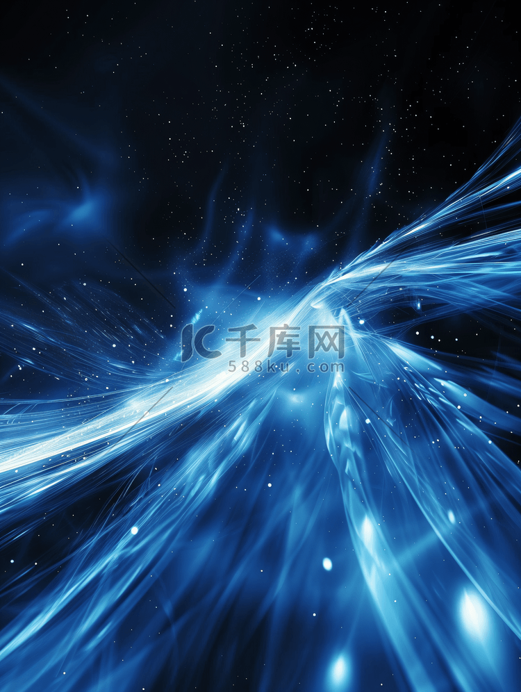 抽象蓝色光斜线背景图片免费下载-千库网
