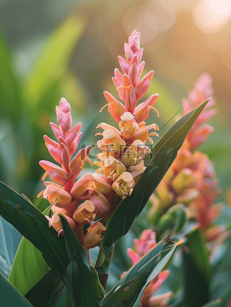 姜花特写高清摄影大图-千库网