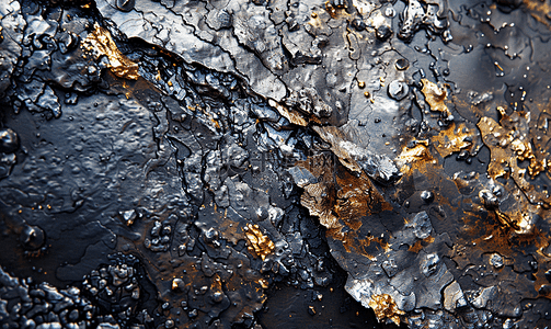 熔化金属特写平面微观结构背景高清摄影大图-千库网