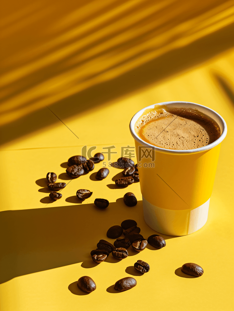 咖啡因加载中请稍候高清摄影大图-千库网