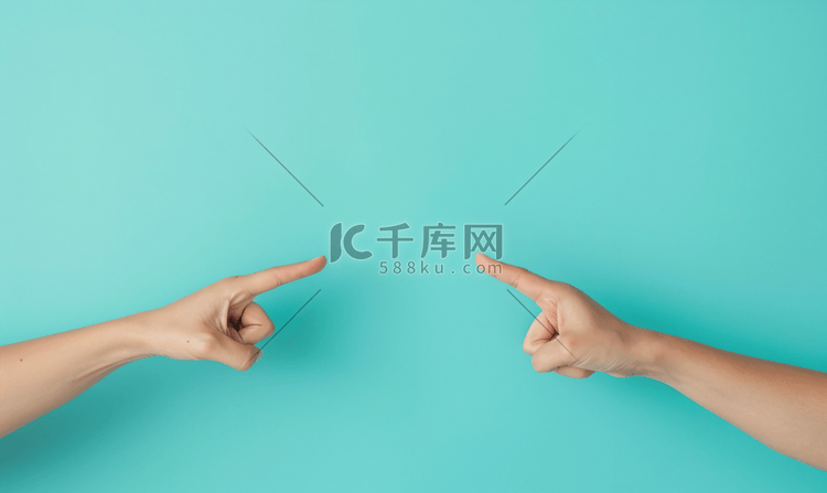手指指向好的报价高清摄影大图-千库网
