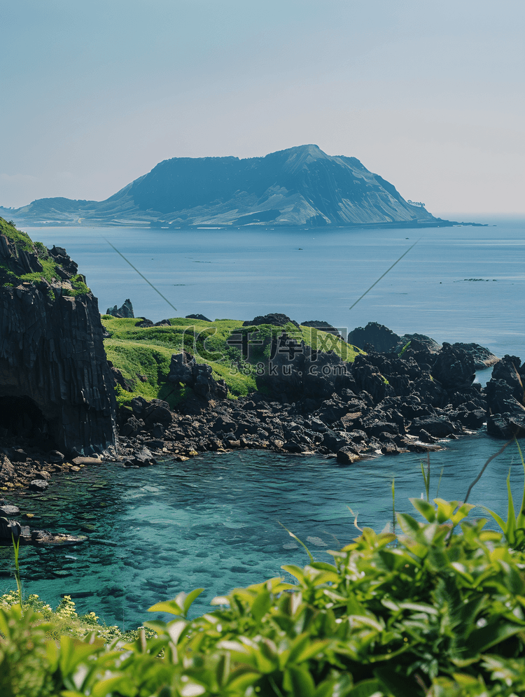 韩国济州岛风景高清摄影大图-千库网