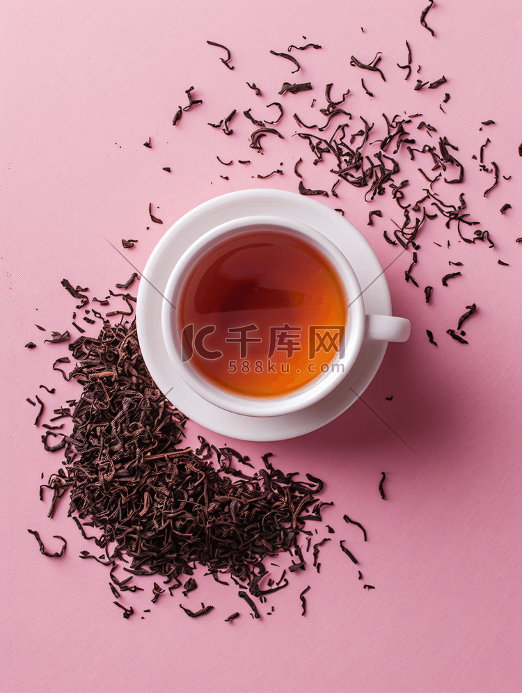 法国伯爵茶口味高清摄影大图-千库网