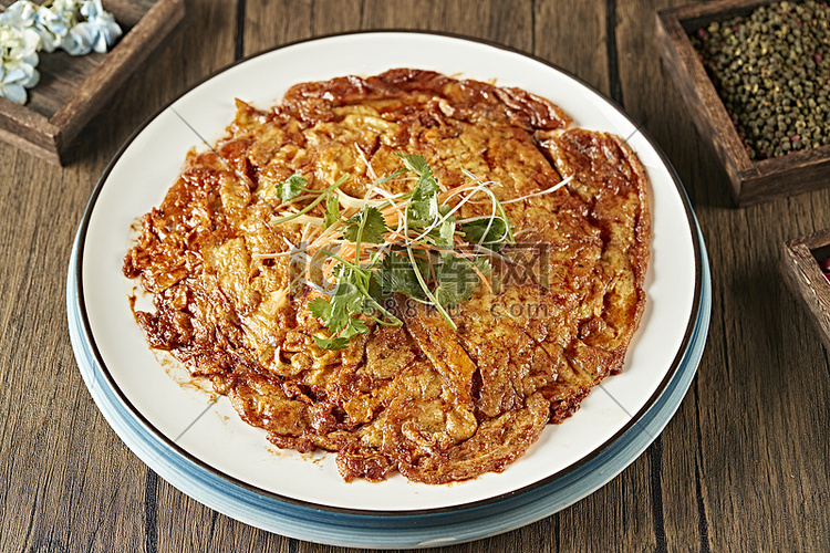 虾仁木耳黄瓜鱼籽摊鸡蛋高清摄影大图-千库网