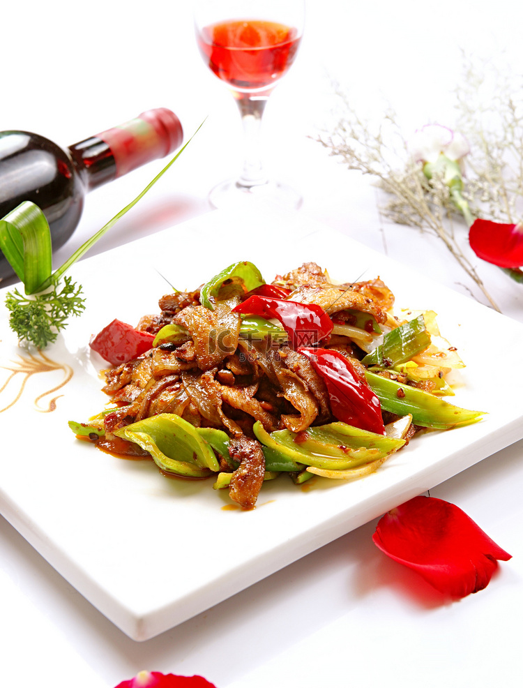 家常回锅肉高清摄影大图-千库网