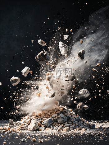 飞溅的碎石黑色图片-飞溅的碎石黑色素材-飞溅的碎石黑色模板图片下载-千库网