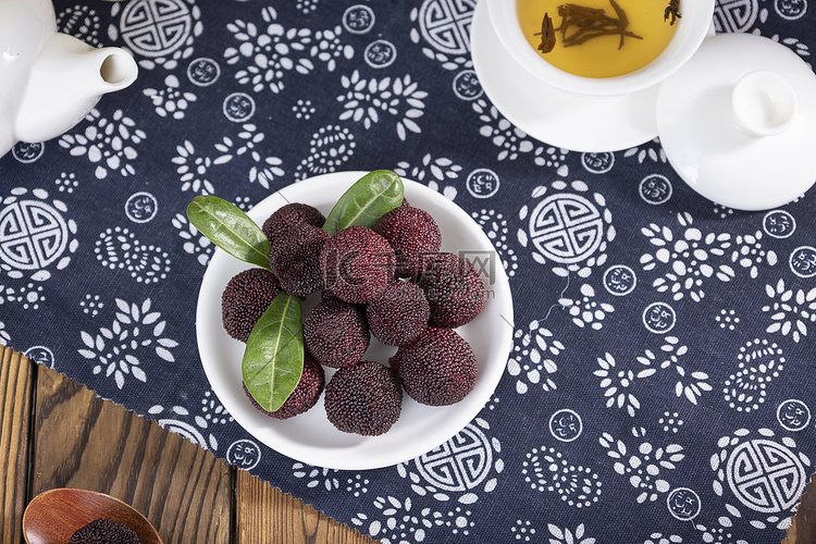 杨梅素材夏天新鲜水果高清摄影大图-千库网