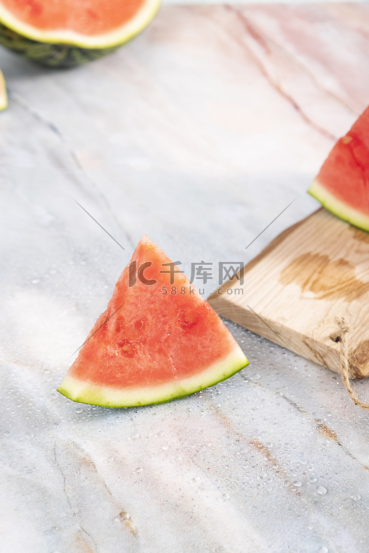 水果西瓜节气大暑素材高清摄影大图-千库网