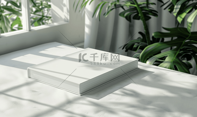 书籍封面模板样机高清摄影大图-千库网