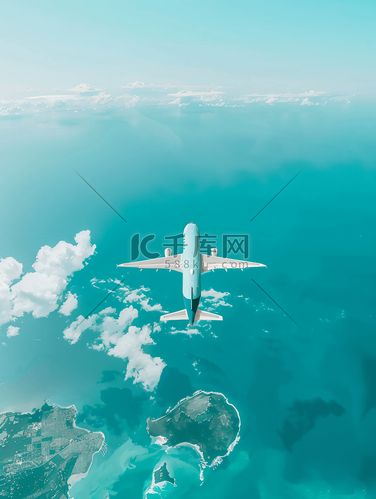 交通和旅游乘飞机环游世界高清摄影大图-千库网