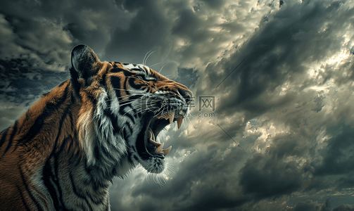 咆哮表情摄影图片-咆哮表情摄影作品-千库网