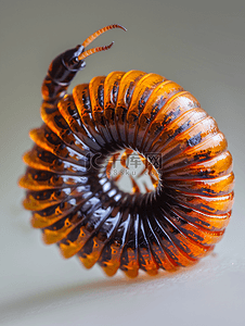 成年千足虫节肢动物高清摄影大图-千库网