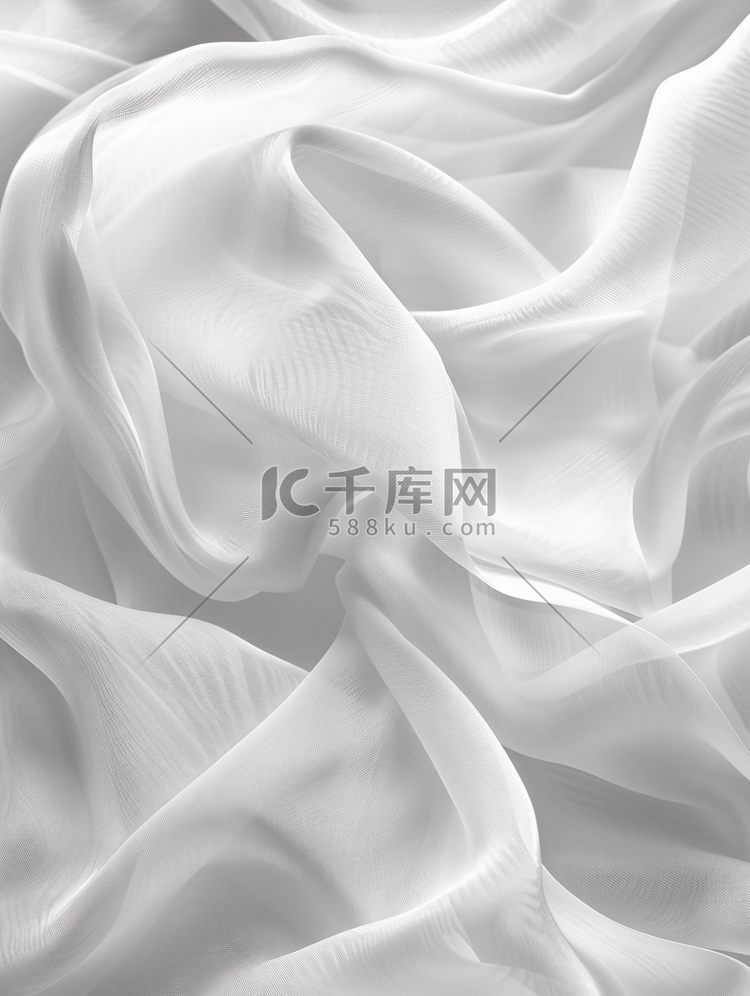 白色印花布面料布料质感高清摄影大图-千库网