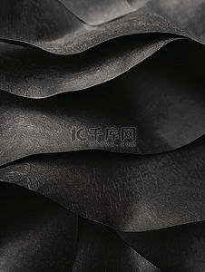 黑色深色纸张纹理背景高清摄影大图-千库网